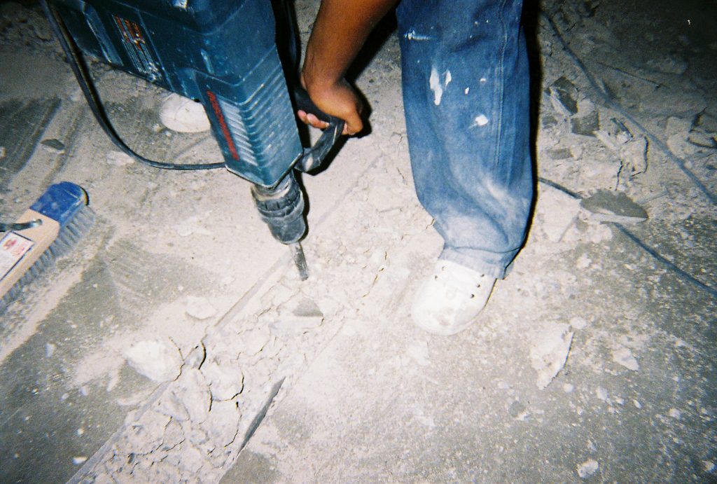 Polished Concrete Joint Repair and Rebuild Services Industrial ...