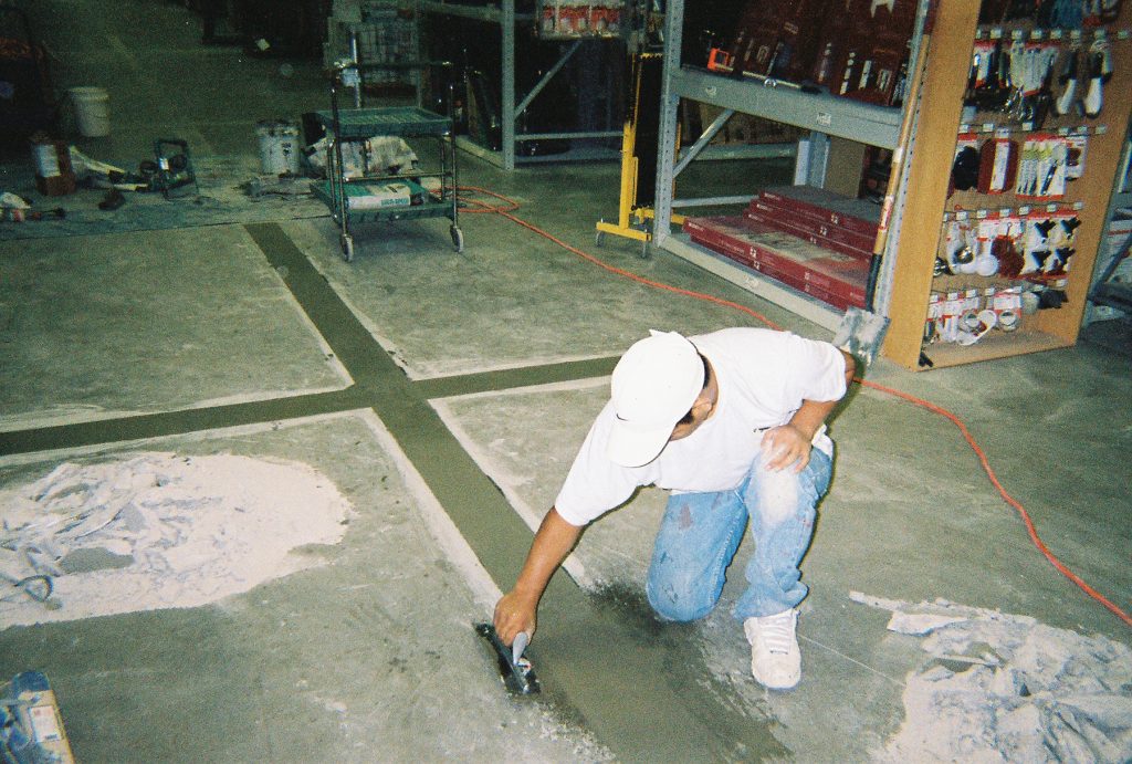 Polished Concrete Joint Repair and Rebuild Services Industrial ...