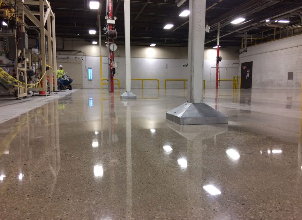 Commercial Polished Concrete Services | Industrial Applications, Inc ...